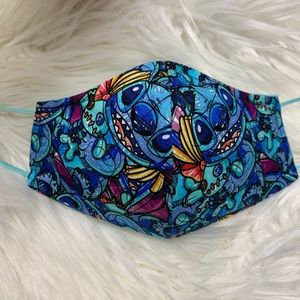 Hand Crafted | Accessories | Disney Lilo And Stitch Face Mask ...